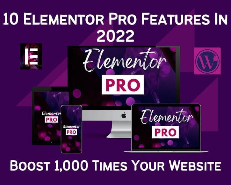 Elementor Pro 10 Features 2022, How To Speed Up Build A Website In 100 ...