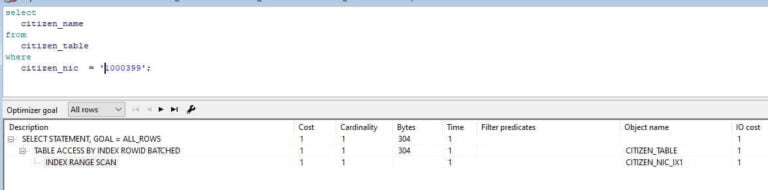 How To Work Index Range Scan Oracle Ennicode